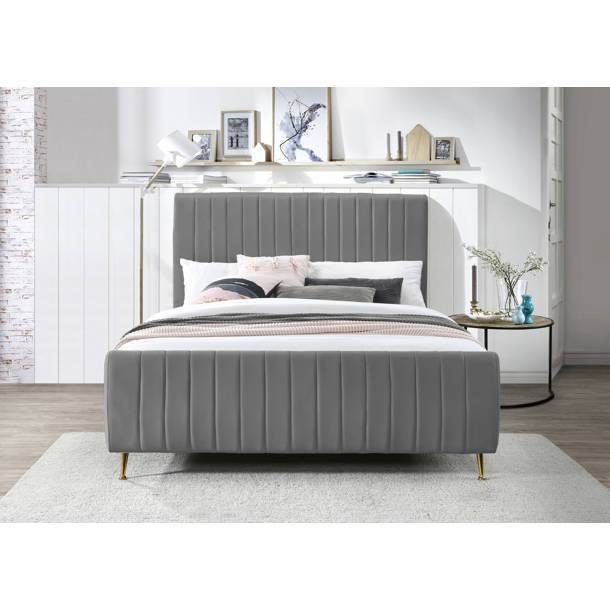 Willa Arlo Interiors Xzavier Upholstered Platform Bed And Reviews Wayfair